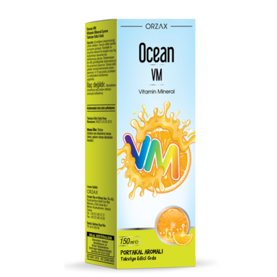 Ocean VM 150 ml Şurup (Portakal) - Orzax