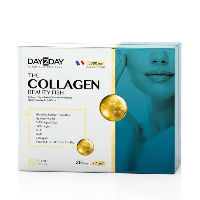 Day2Day The Collagen Beauty Elastin (60 Tablet) - Orzax