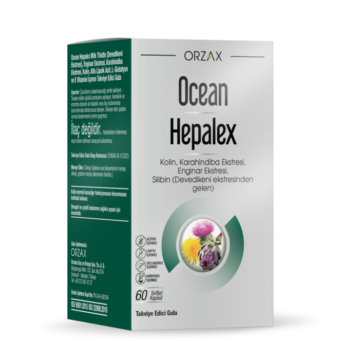 Ocean Hepalex (60 Kapsül) - Orzax